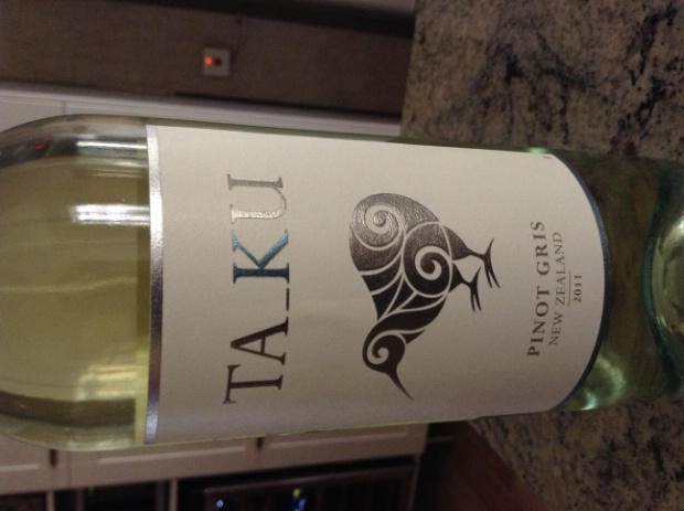 2011 Taku Pinot Gris, New Zealand, South Island, Marlborough ...