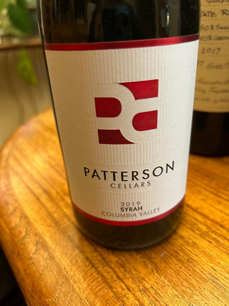 2021 Patterson Cellars Syrah, USA, Washington, Columbia Valley ...