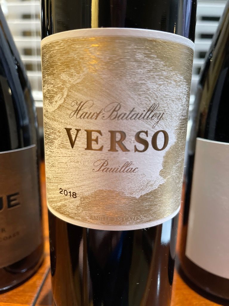 2021 Château Haut-Batailley Verso, France, Bordeaux, Médoc, Pauillac ...