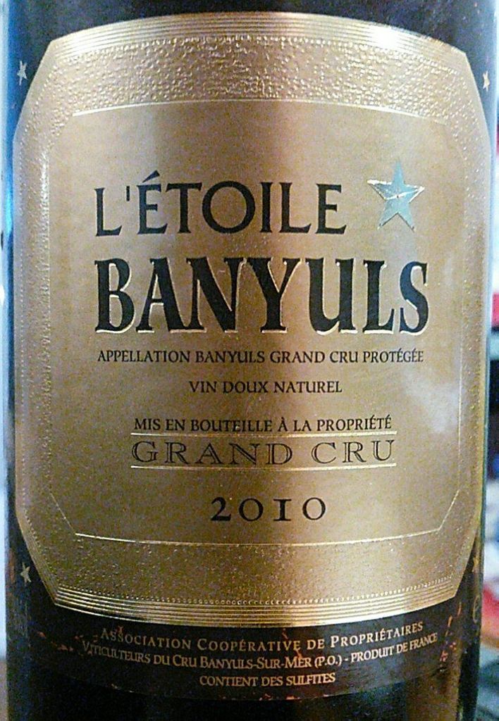 2012 L'Étoile Banyuls Grand Cru, France, Languedoc Roussillon ...