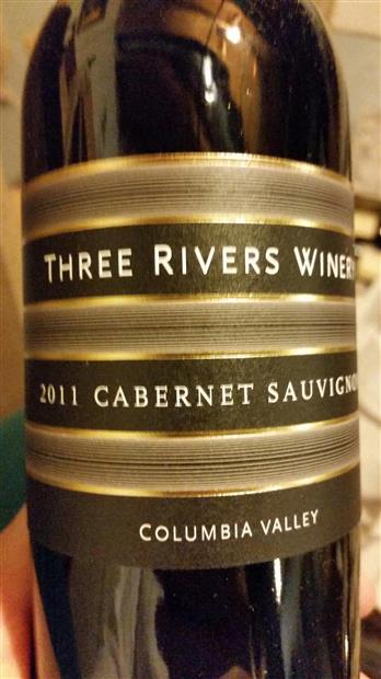 2011 Three Rivers Winery Cabernet Sauvignon Columbia Valley, USA ...