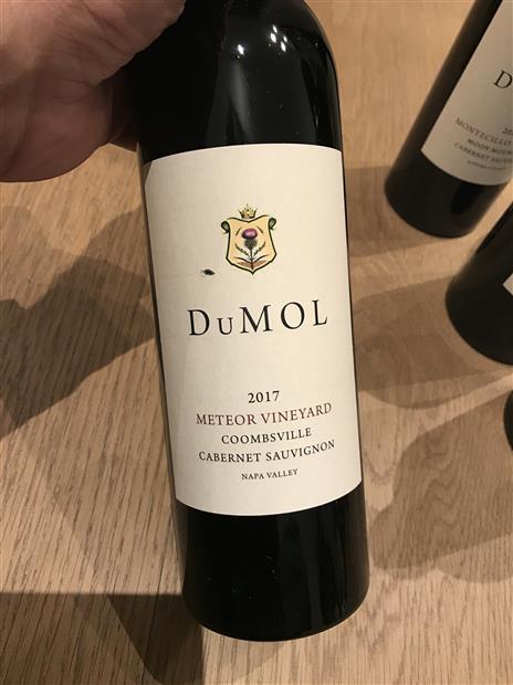 2017 DuMOL Cabernet Sauvignon Meteor Vineyard, USA, California, Napa ...