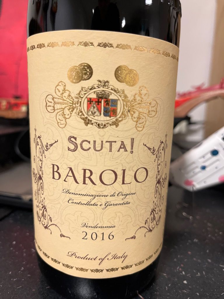 2016 Scuta! Barolo, Italy, Piedmont, Langhe, Barolo - CellarTracker