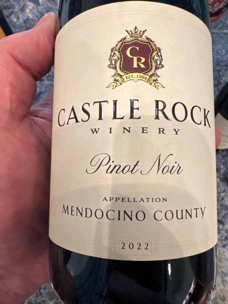 2021 Castle Rock Pinot Noir Mendocino County, USA, California, North ...