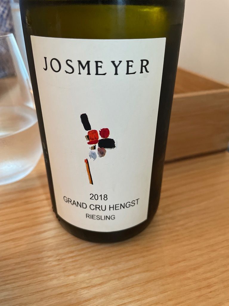 2018 Josmeyer Riesling Hengst, France, Alsace, Alsace Grand Cru ...