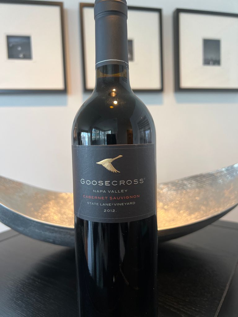 2012 Goosecross Cellars Cabernet Sauvignon State Lane Vineyard, USA ...