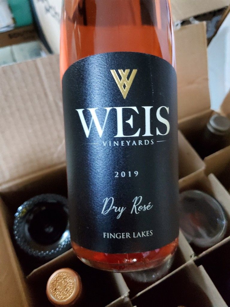 2019 Weis Vineyards Dry Rosé, USA, New York, Finger Lakes - CellarTracker