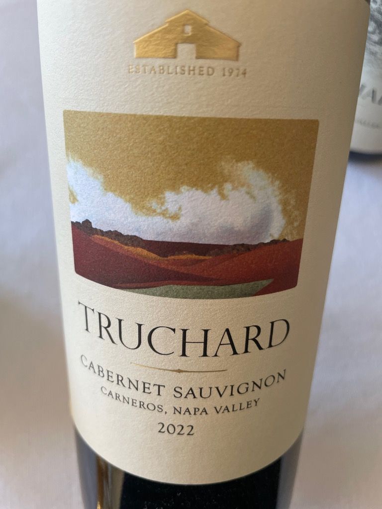 2022 Truchard Cabernet Sauvignon, USA, California, Napa / Sonoma ...