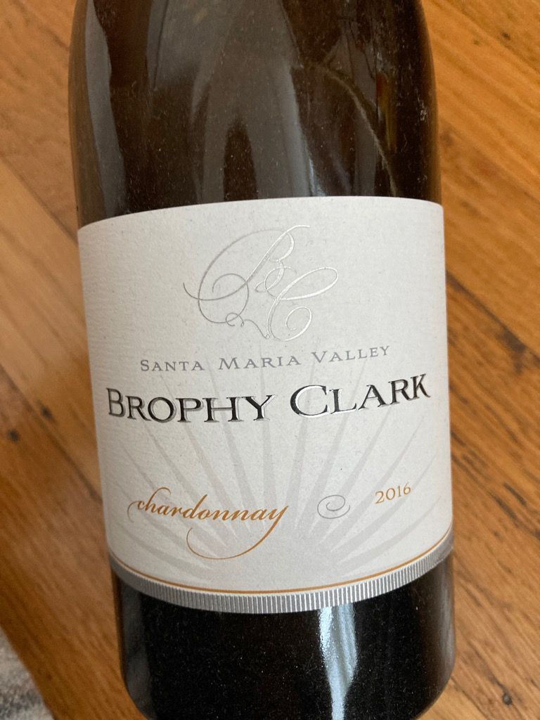 2009 Brophy Clark Chardonnay, USA, California, Central Coast, Santa ...