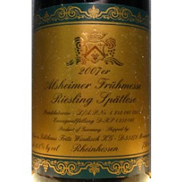 2005 Fritz Windisch Alsheimer Frühmesse Riesling Spätlese, Germany ...