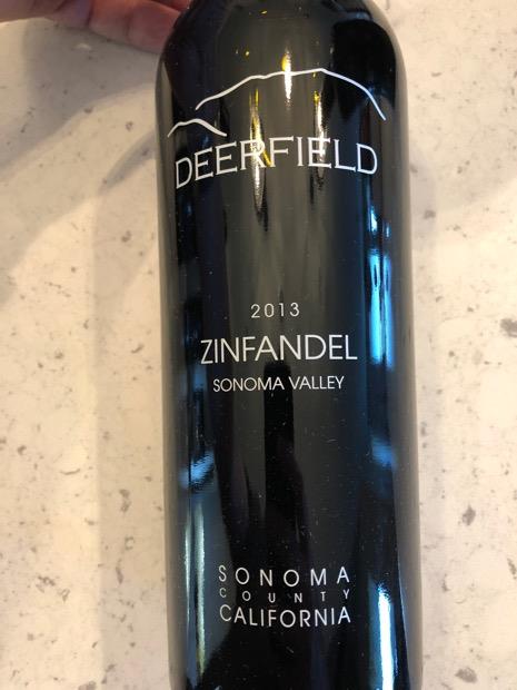 2016 Deerfield Ranch Zinfandel, USA, California, Sonoma County, Sonoma ...