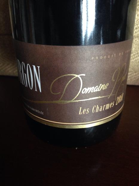 2011 Domaine Pral Morgon Les Charmes, France, Burgundy, Beaujolais ...