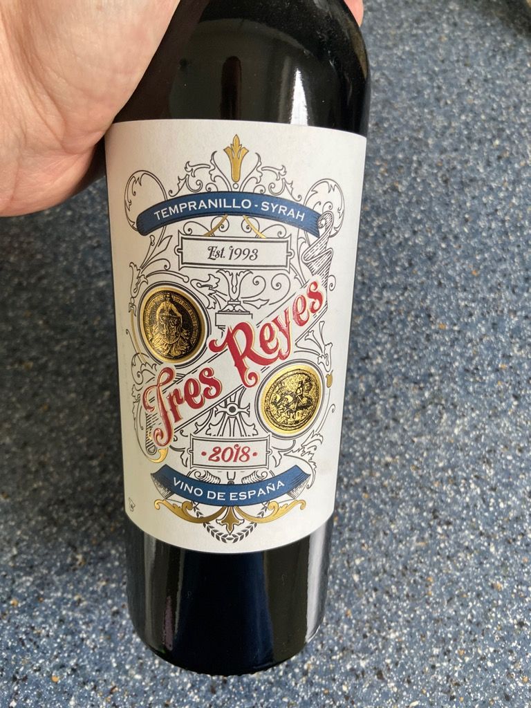 2019 Bodegas Tres Reyes Tempranillo Syrah, Spain - CellarTracker
