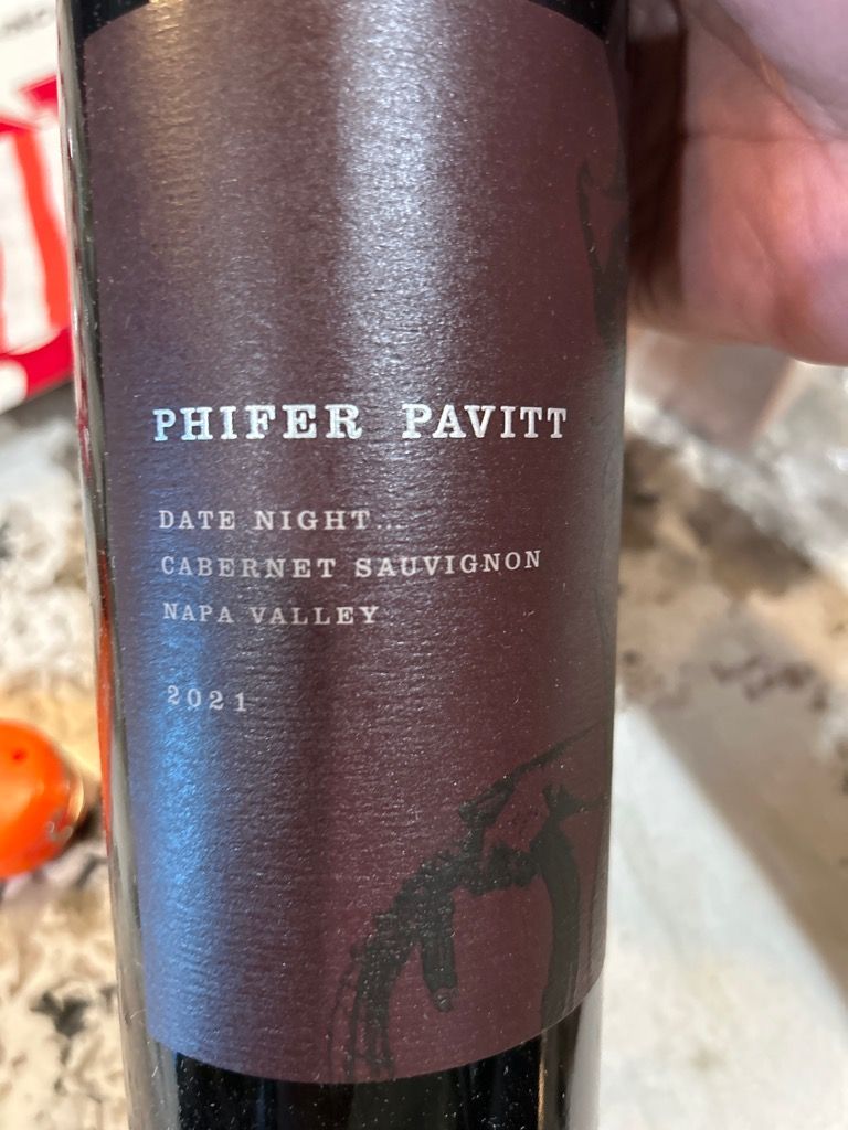 2021 Phifer Pavitt Cabernet Sauvignon Date Night, USA, California, Napa ...