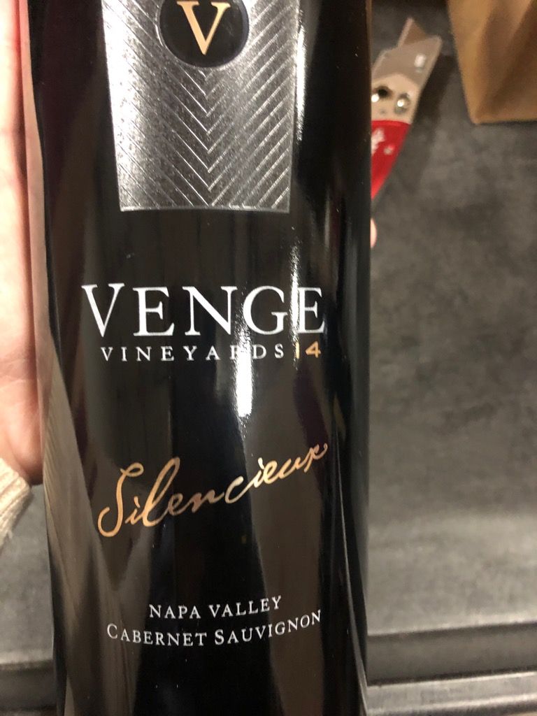 2014 Venge Vineyards Cabernet Sauvignon Silencieux, USA, California ...