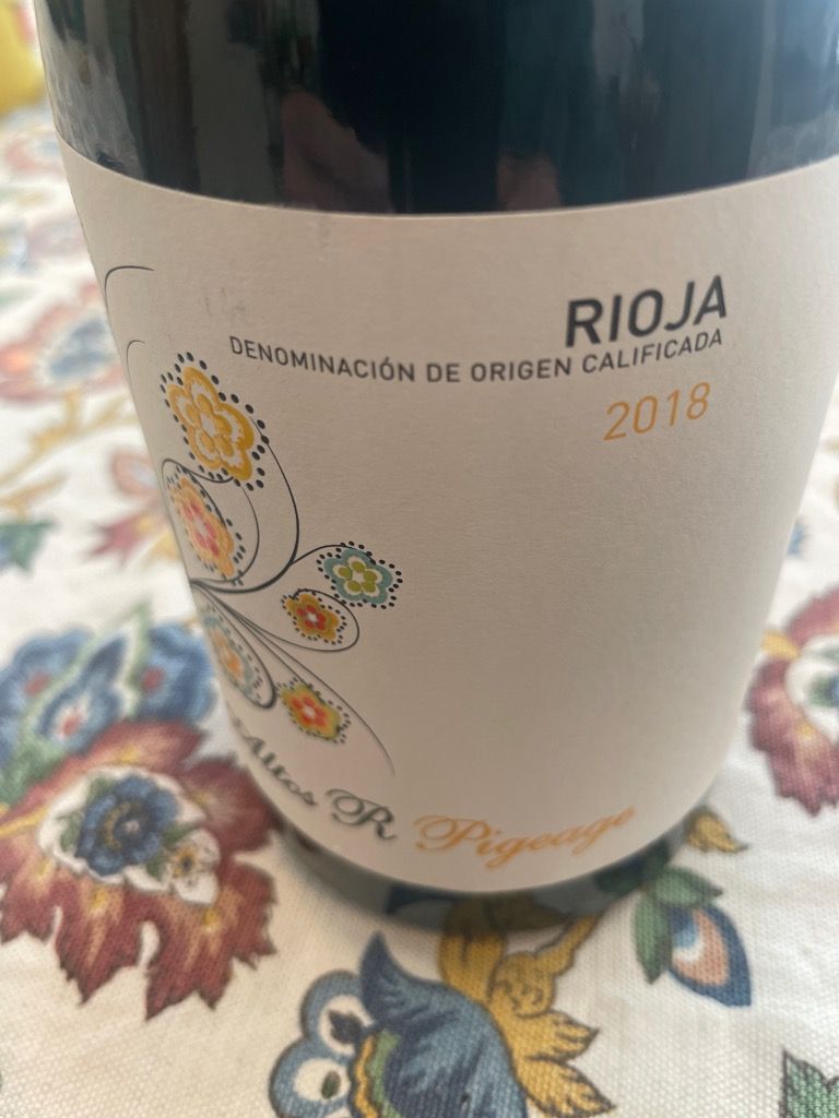 2018 Altos de Rioja Rioja Altos R Pigeage, Spain, La Rioja, Rioja ...