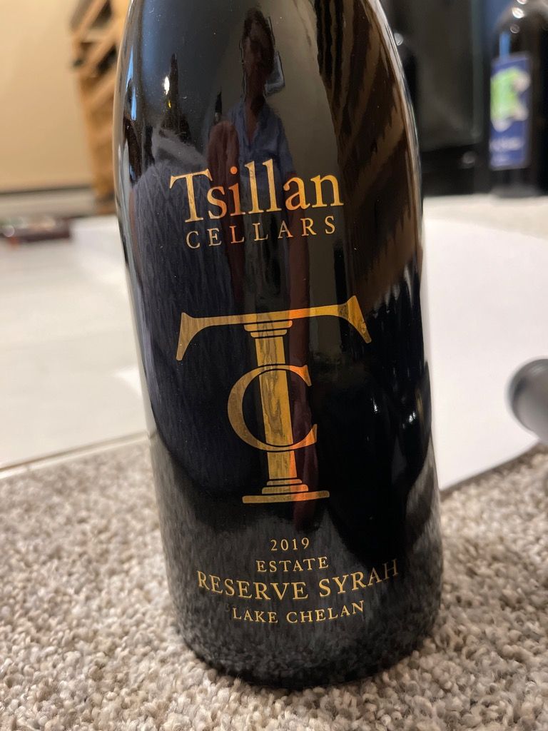 2021 Tsillan Cellars Syrah Estate Reserve, USA, Washington, Columbia ...