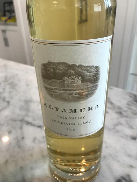 2015 Altamura Sauvignon Blanc, USA, California, Napa Valley - CellarTracker