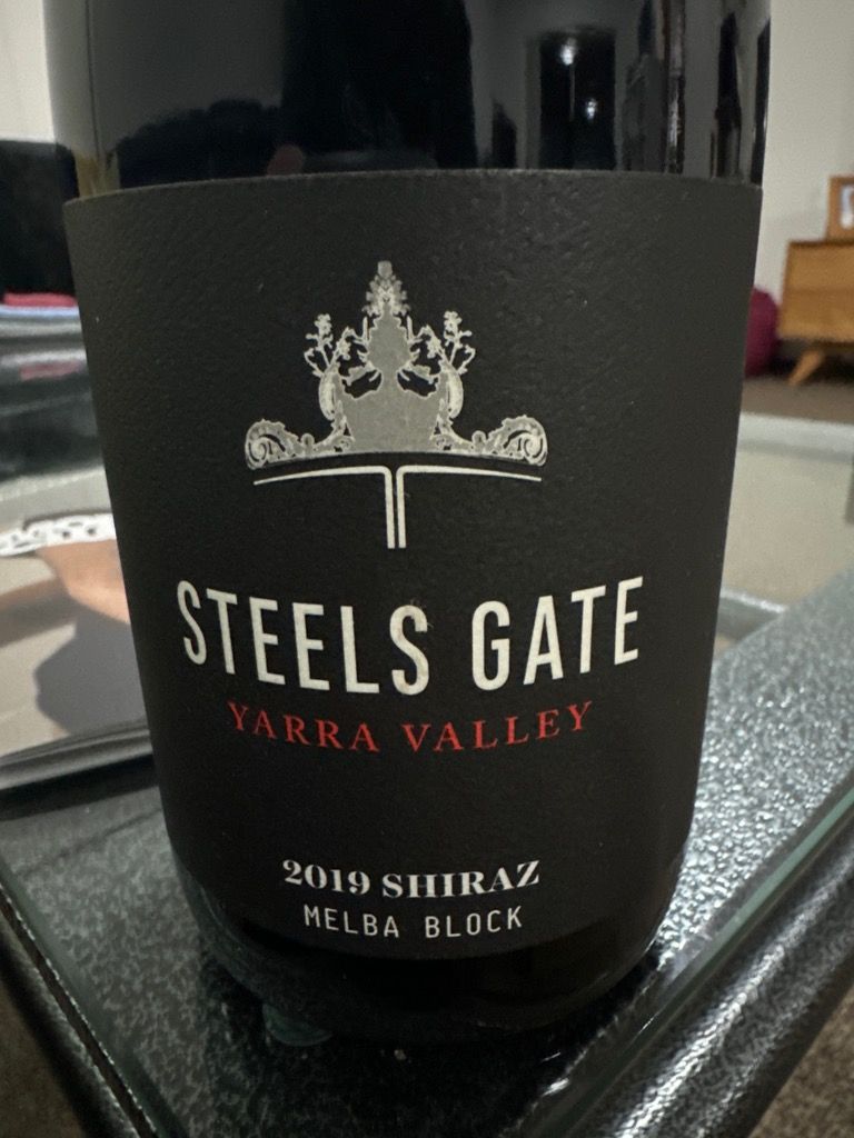 2019 Steels Gate Shiraz Melba Block, Australia, Victoria, Port Phillip ...