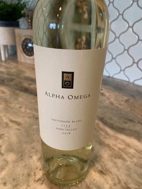 2018 Alpha Omega Sauvignon Blanc, USA, California, Napa Valley ...