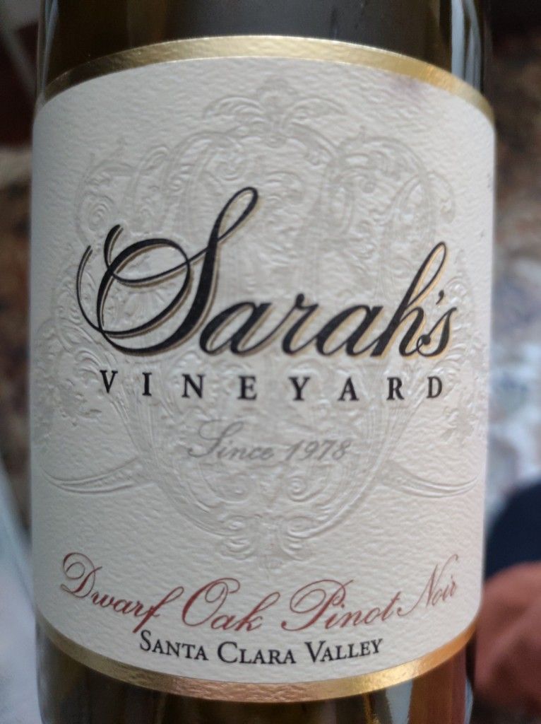 2018 Sarah's Vineyard Pinot Noir Dwarf Oak Vineyard, USA, California ...