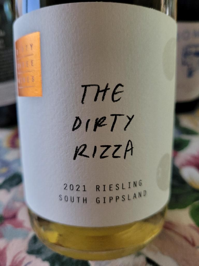 2023 Dirty Three Riesling The Dirty Rizza, Australia, Victoria ...