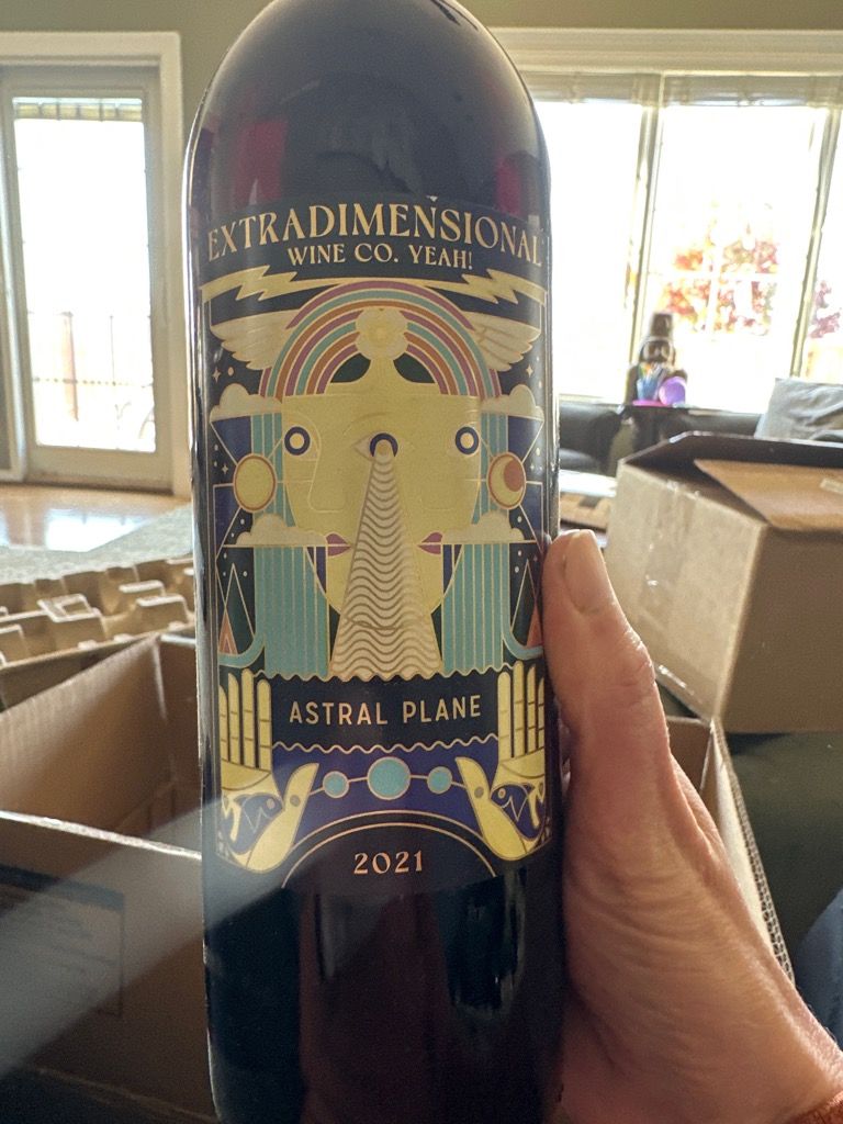 2021 Extradimensional Wine Co. Yeah! Mourvèdre Astral Plane, USA, California, San Francisco Bay ...