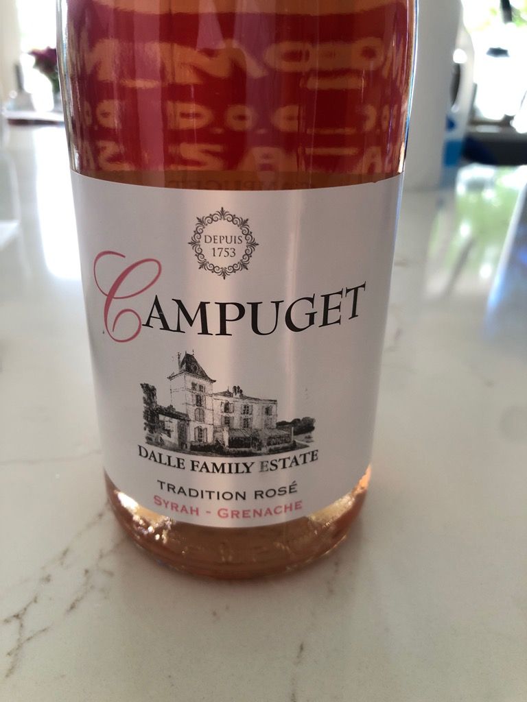 2024 Château de Campuget Gard Le Campuget Rosé Syrah - Grenache, France ...