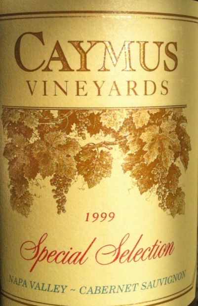 1999 Caymus Cabernet Sauvignon Special Selection, USA, California, Napa ...