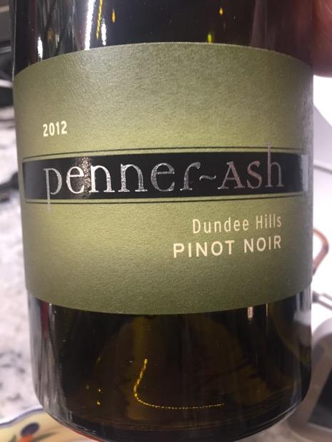 2012 Penner-Ash Pinot Noir Dundee Hills, USA, Oregon, Willamette Valley ...