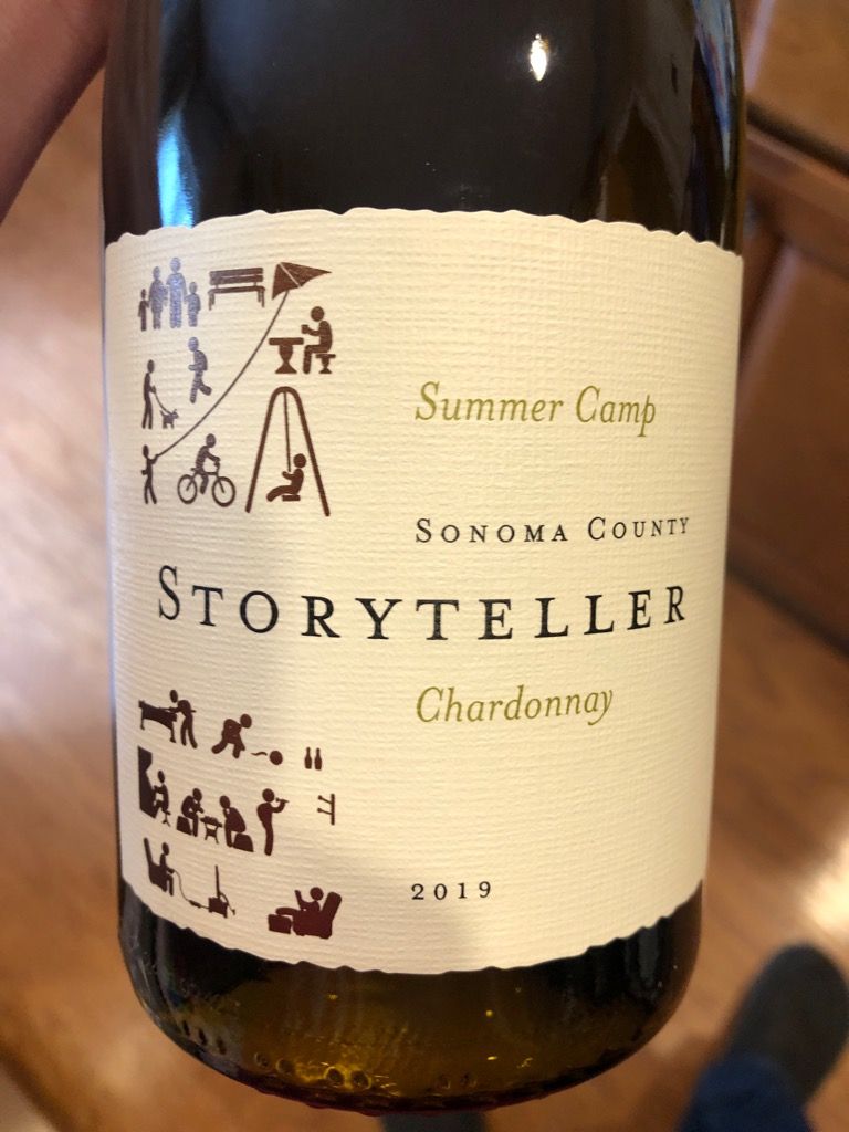 2021 Storyteller Chardonnay Summer Camp, USA, California, Sonoma County ...