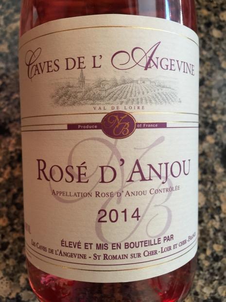 2015 Caves de l'Angevine Rosé d'Anjou, France, Loire Valley, Anjou ...