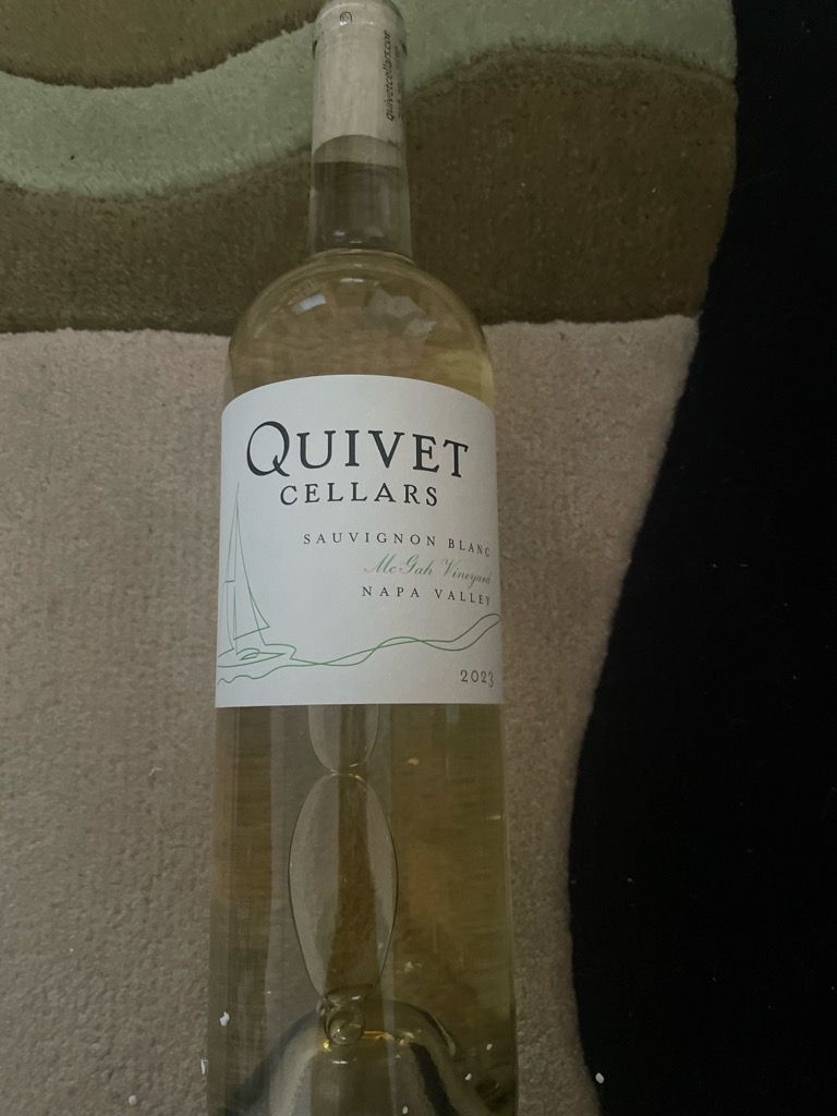 2023 Quivet Cellars Sauvignon Blanc McGah Vineyard, USA, California, Napa Valley, Rutherford ...