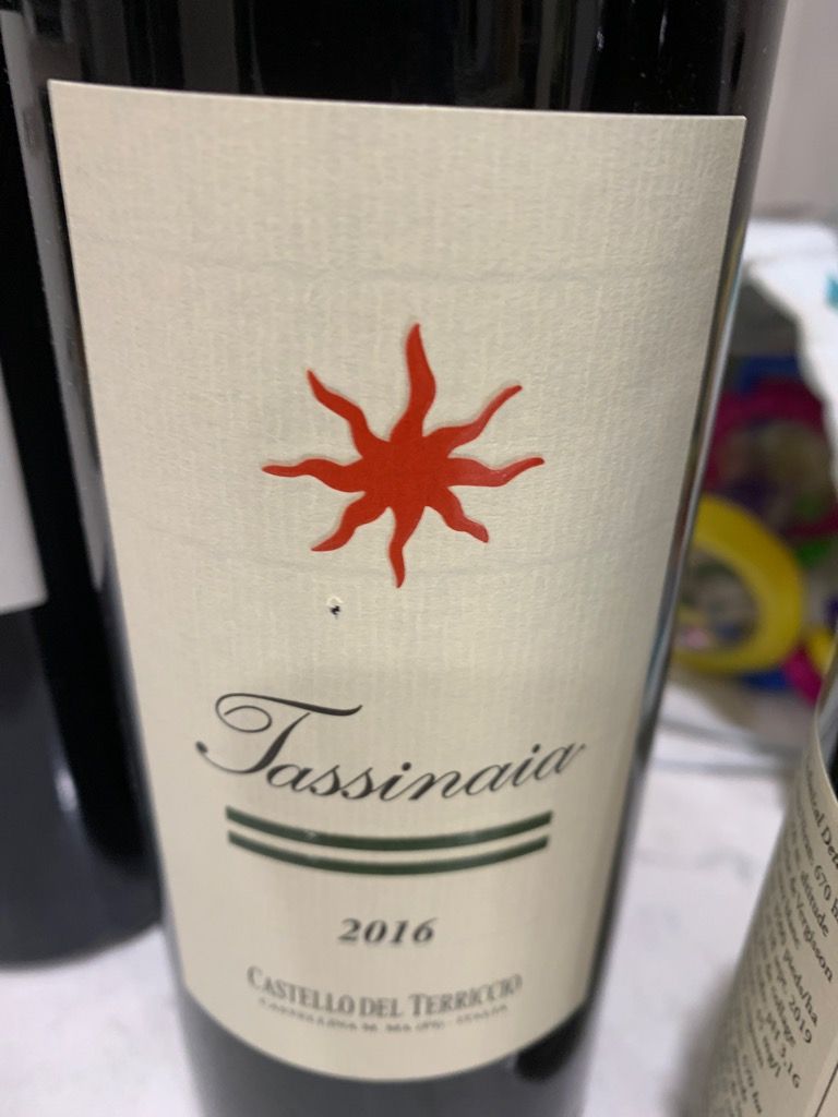 2016 Castello del Terriccio Tassinaia Toscana IGT, Italy, Tuscany ...