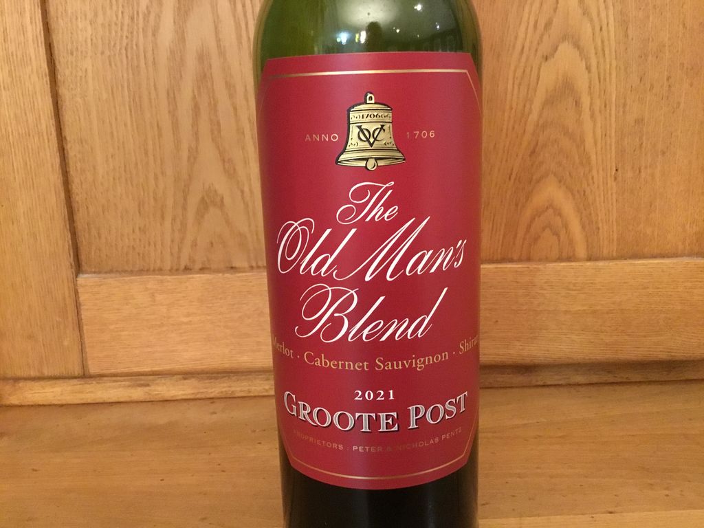 2021 Groote Post The Old Man's Blend Red, South Africa, Coastal Region ...