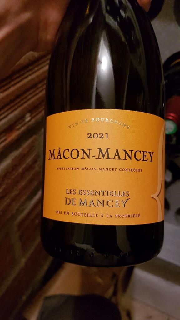 2021 Cave des Vignerons de Mancey Mâcon Mancey Les Essentielles de ...