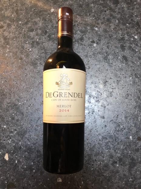 2014 De Grendel Merlot, South Africa, Coastal Region, Tygerberg ...