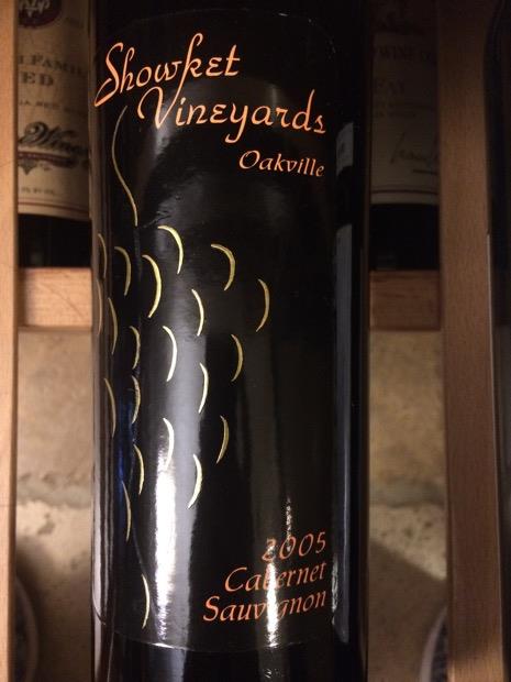 2005 Showket Vineyards Cabernet Sauvignon, USA, California, Napa Valley ...