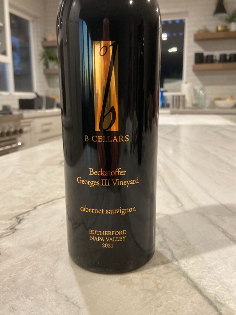2021 B Cellars Beckstoffer Georges III Vineyard, USA, California, Napa ...
