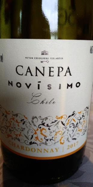 2018 Canepa Chardonnay Novísimo, Chile, Central Valley - CellarTracker
