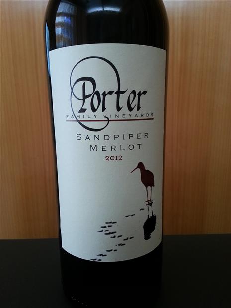 2018 Porter Family Vineyards Merlot, USA, California, Napa Valley ...