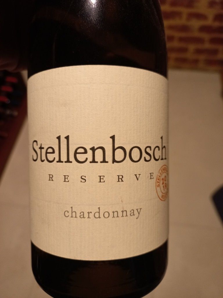 2020 Jean Engelbrecht Chardonnay The Stellenbosch Reserve, South Africa ...