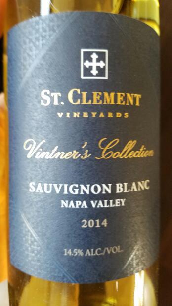 2014 St. Clement Merlot Vintner's Collection, USA, California, Napa ...