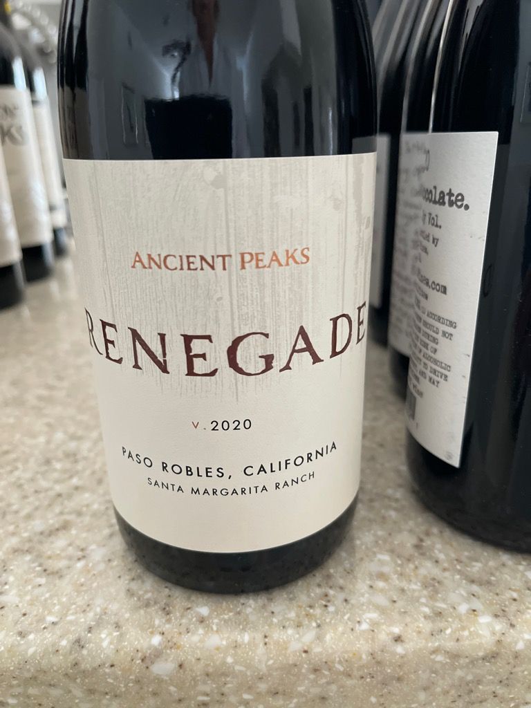 2020 Ancient Peaks Renegade, USA, California, Central Coast, Paso ...