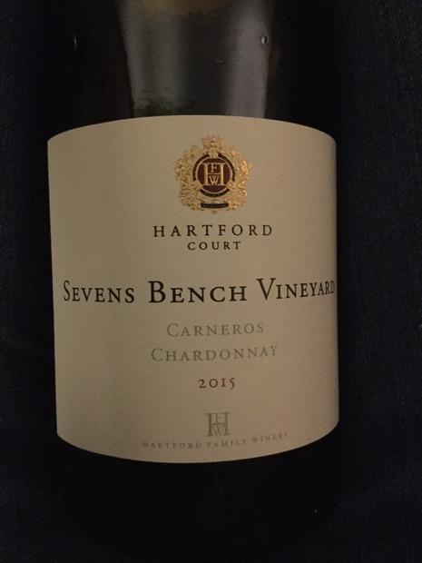 2015 Hartford / Hartford Court Chardonnay Sevens Bench Vineyard, USA ...