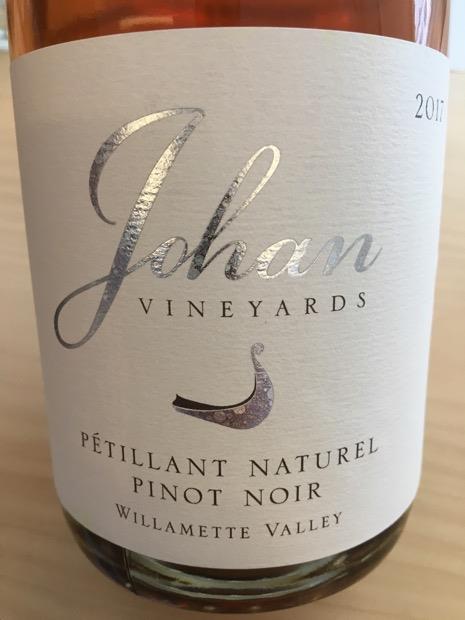 2017 Johan Vineyards Pinot Noir Pétillant Naturel, USA, Oregon ...