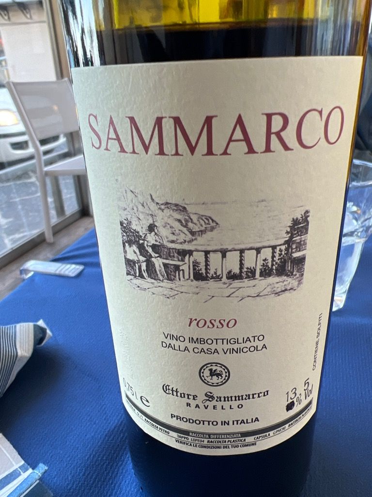 2019 Ettore Sammarco Costa d'Amalfi Ravello Selva delle Monache Riserva ...