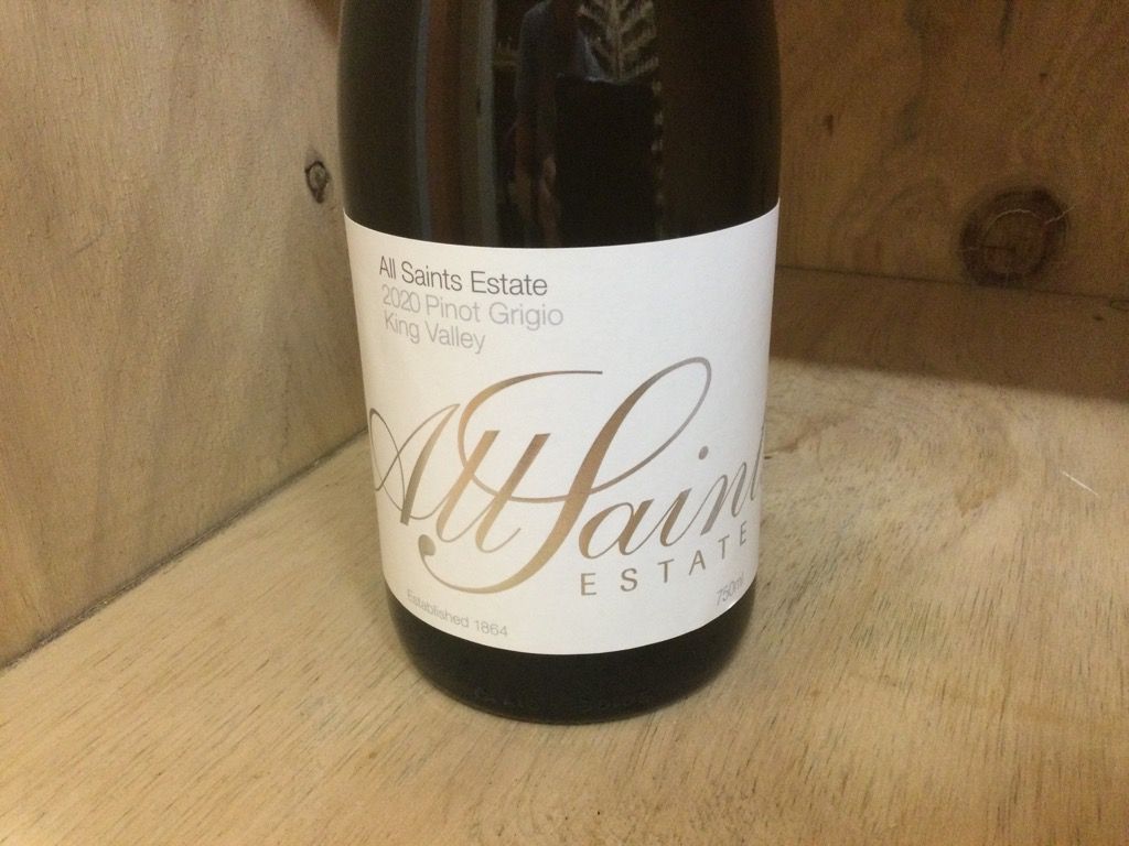 2022 All Saints Estate Pinot Grigio King Valley, Australia, Victoria ...