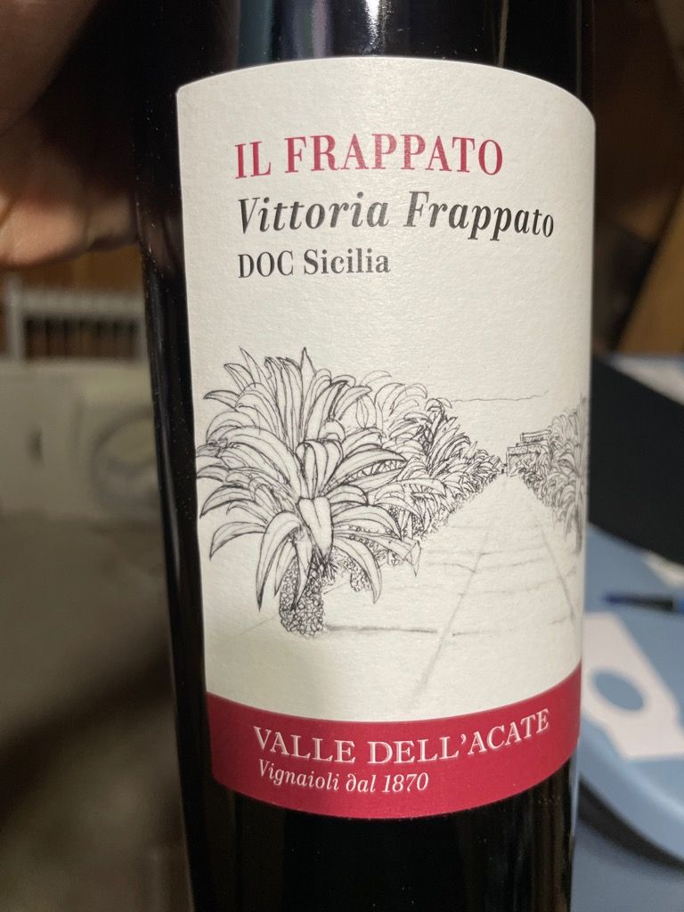 2023 Valle dell'Acate Vittoria Il Frappato, Italy, Sicily, Vittoria DOC ...