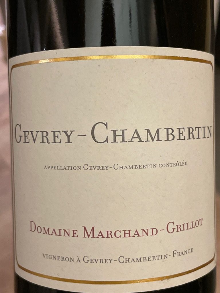 2022 Domaine Marchand-Grillot Gevrey-Chambertin, France, Burgundy, Côte ...